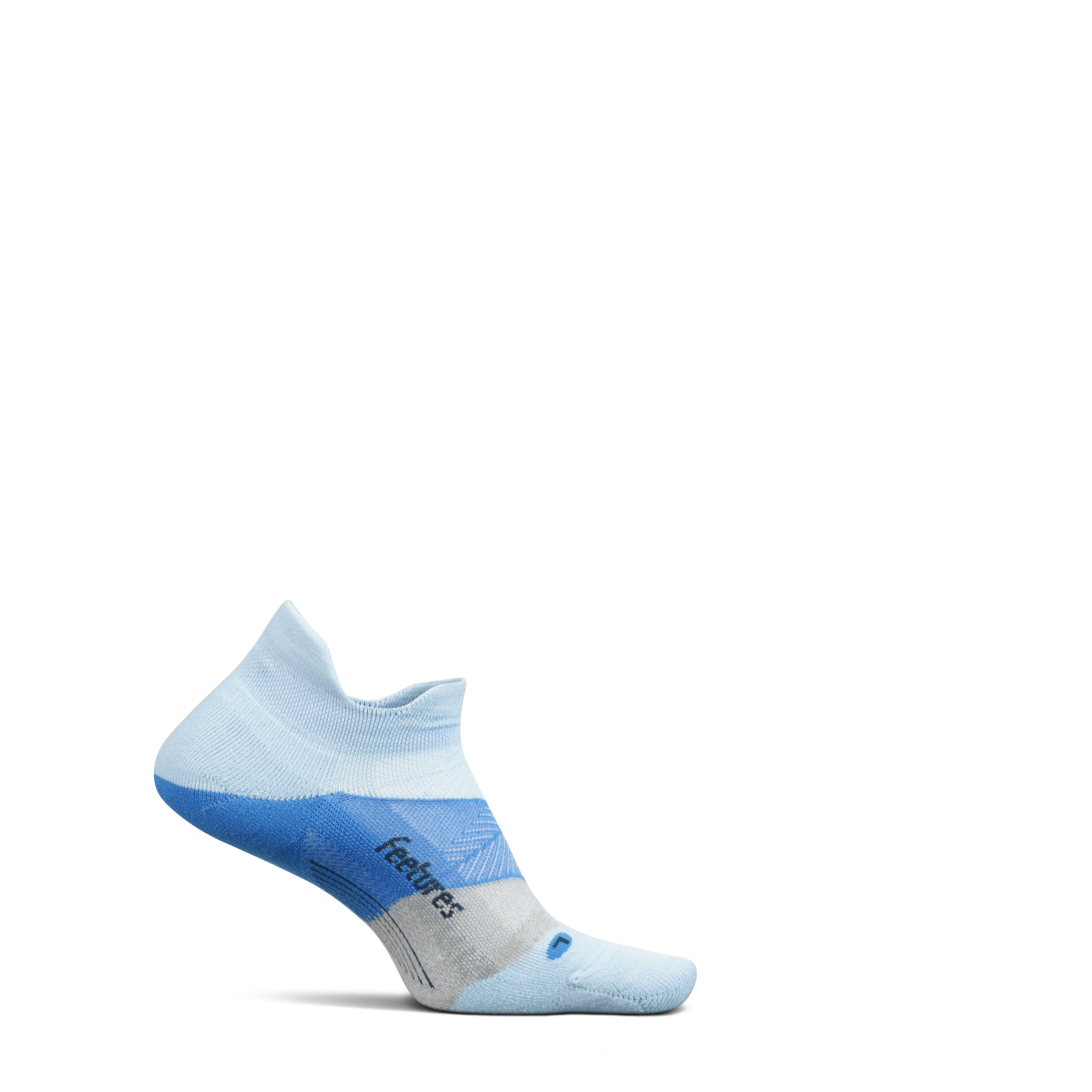Feetures Elite Light Cushion No Show Tab Big Sky Blue – Brown's Shoe ...
