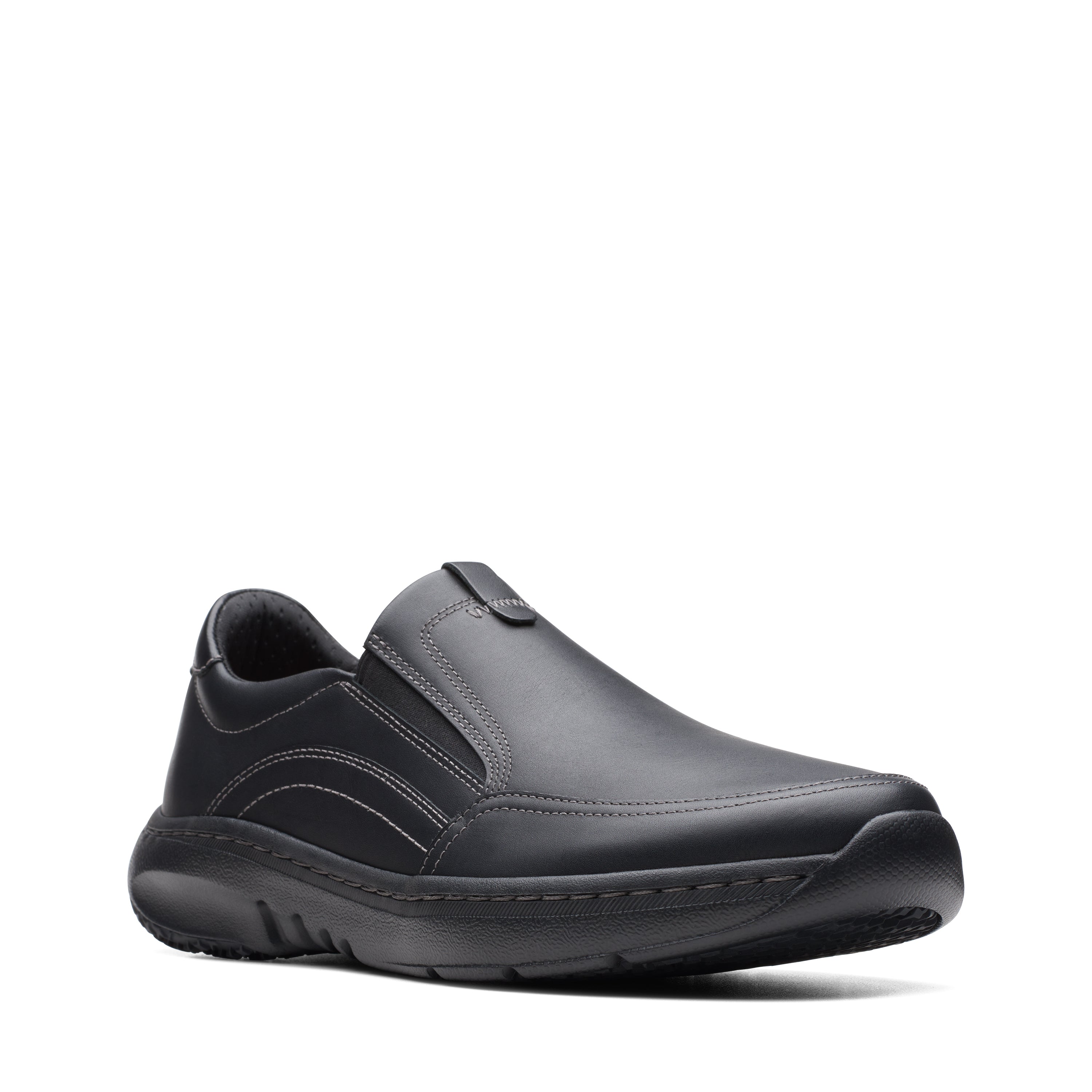 Clarks Pro Step Black Leather Men’s – Brown's Shoe Fit Co. Longview