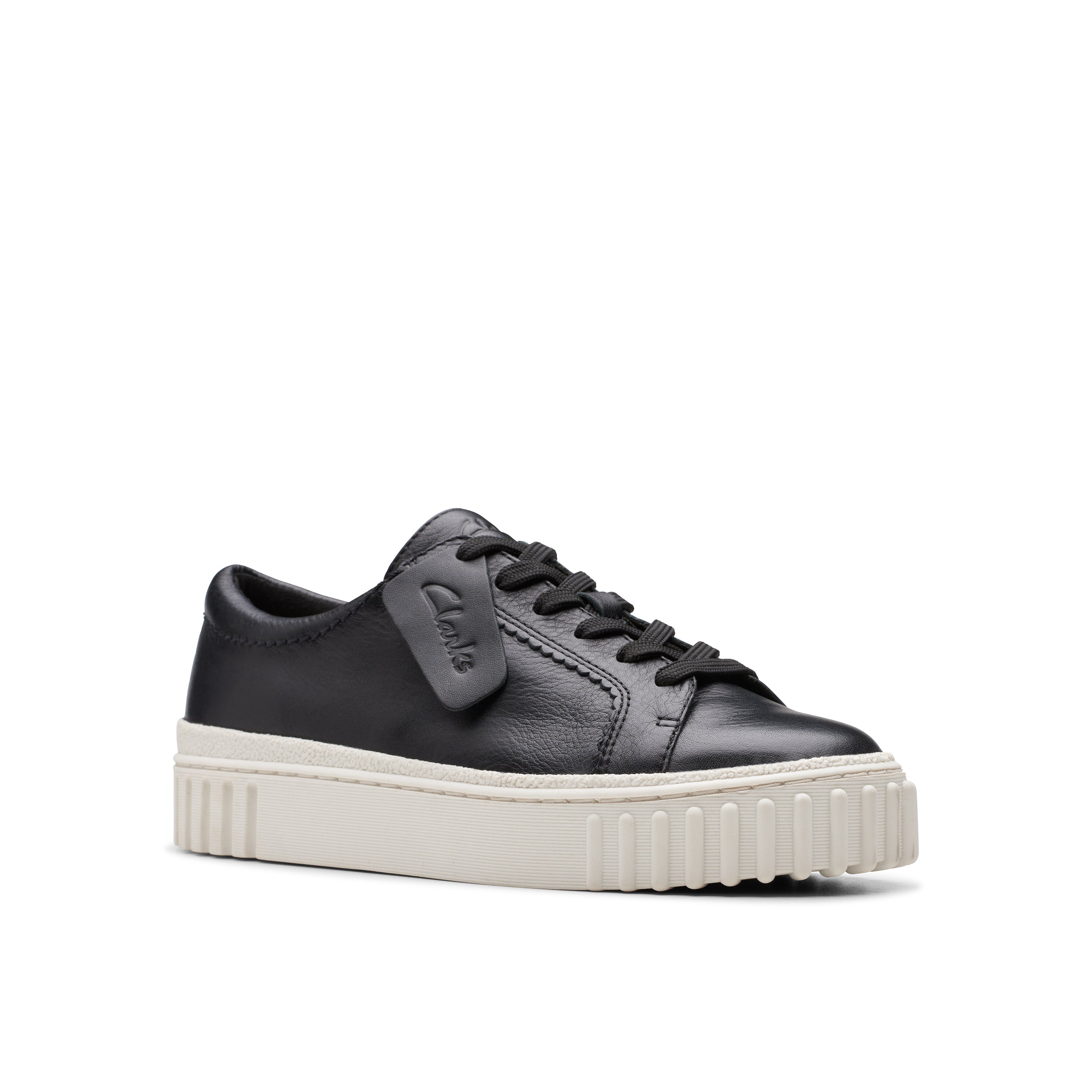 Clarks Mayhill Walk Black Leather Women’s – Brown's Shoe Fit Co. Longview