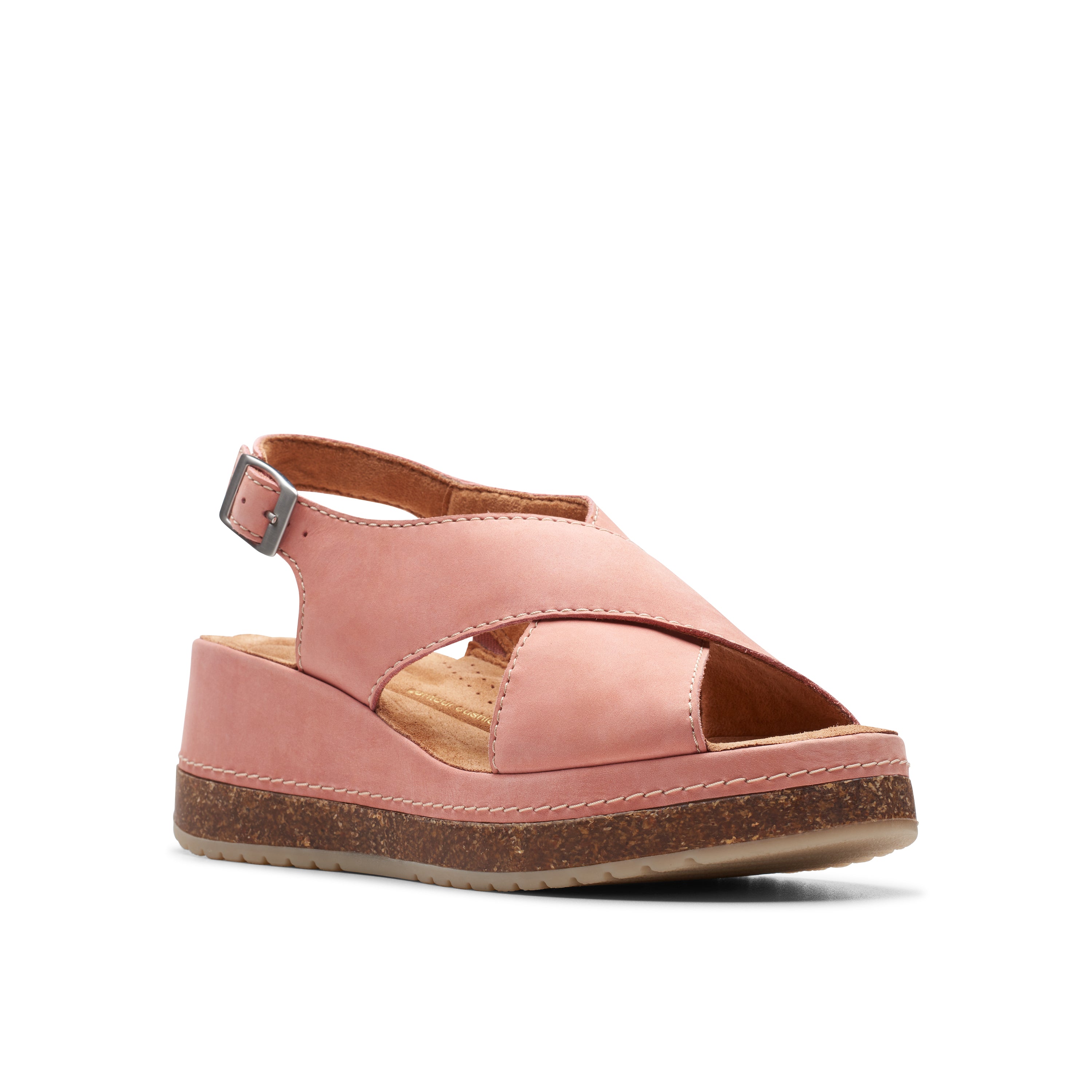 Clarks Kassanda Step Peach Nubuck Women's – Brown's Shoe Fit Co. Longview