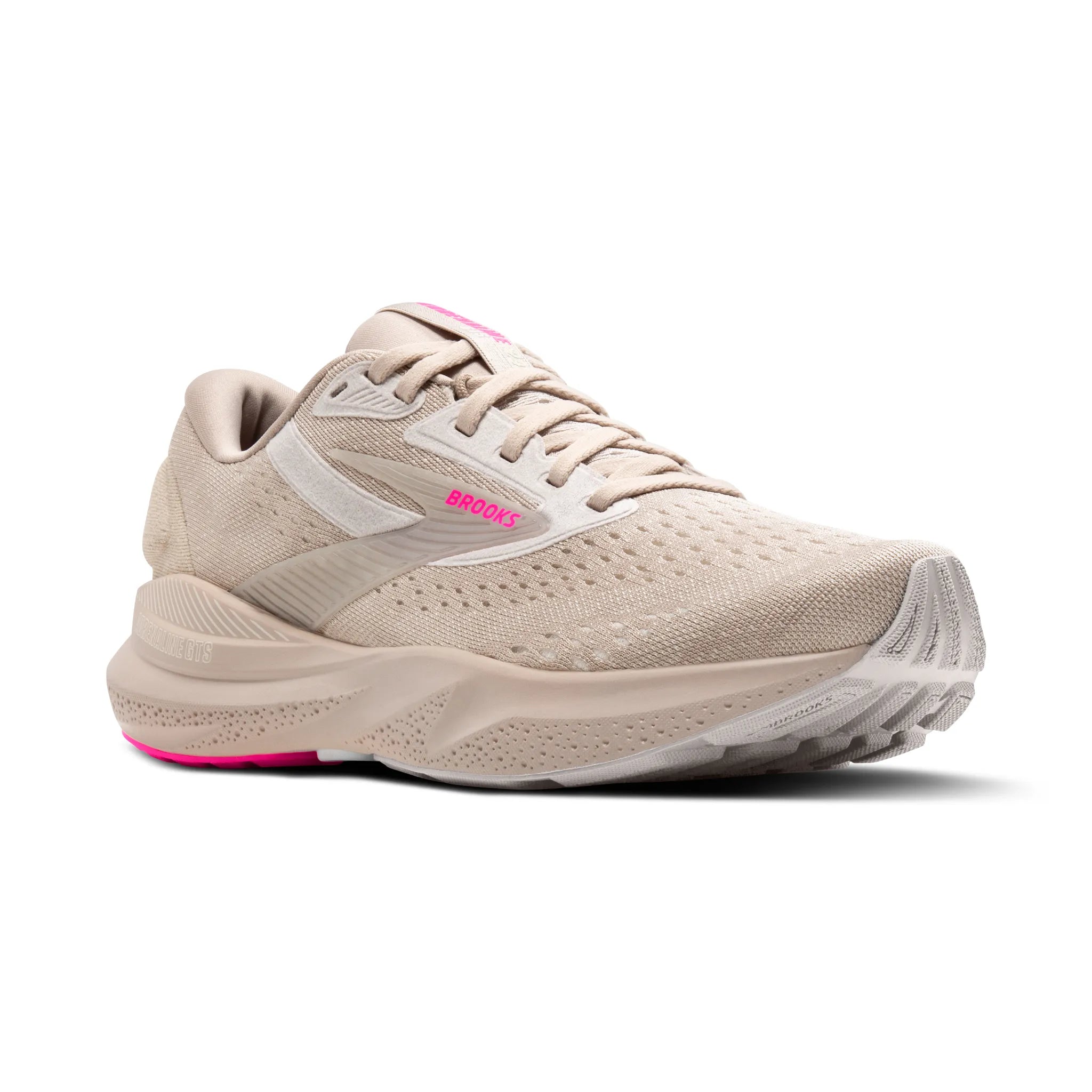 Brooks Adrenaline GTS 24 Chateau Grey/Coconut/Pink Women's – Brown's ...